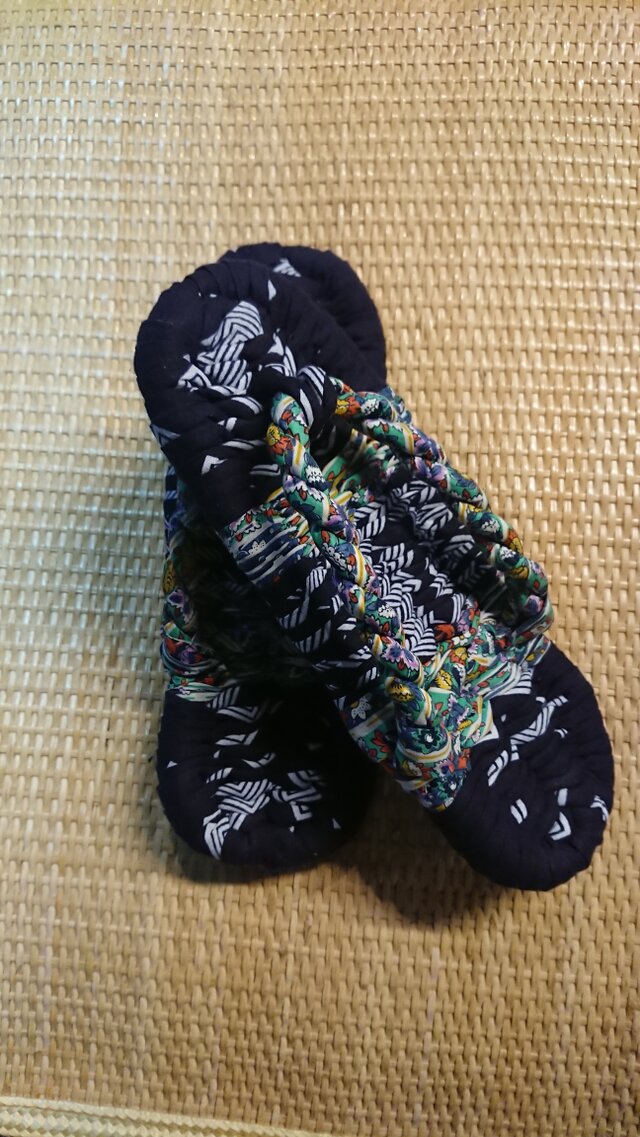 布ぞうり 24～25cm | iichi 日々の暮らしを心地よくするハンドメイドやアンティークのマーケットプレイス
