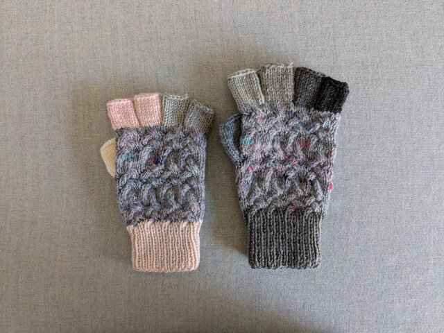 ナナイロ手袋 指先なし手袋(女性用S〜M) | iichi 日々の暮らしを心地よくするハンドメイドやアンティークのマーケットプレイス