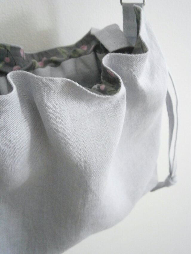 果実柄cotton×linen bug+pouch | iichi 日々の暮らしを心地よくするハンドメイドやアンティークのマーケットプレイス