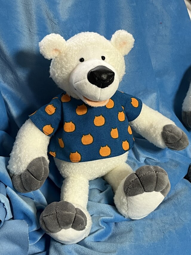 シロクマNewタイプ(Tシャツ付き) | iichi 日々の暮らしを心地よくするハンドメイドやアンティークのマーケットプレイス