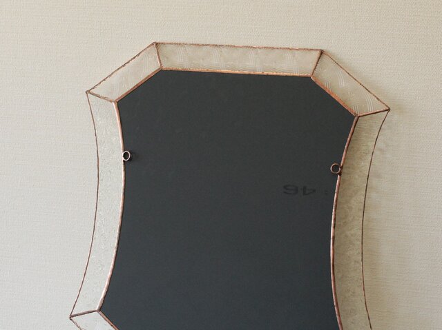 ケルティックガラスのミラー（L） | iichi 日々の暮らしを心地よくするハンドメイドやアンティークのマーケットプレイス