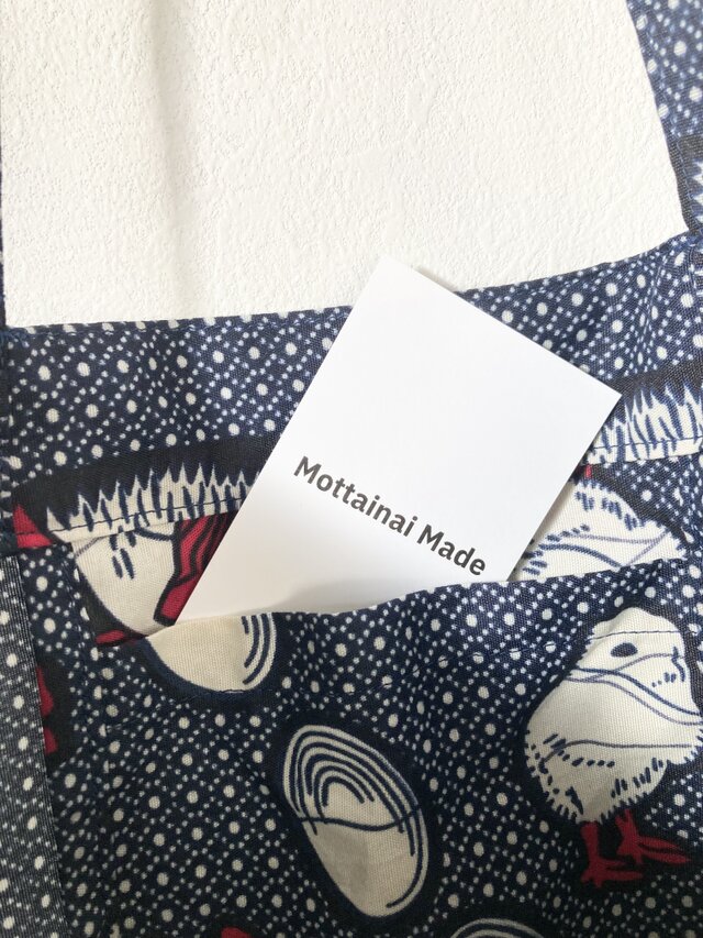 Tote bag L -chicken- | iichi 日々の暮らしを心地よくするハンドメイドやアンティークのマーケットプレイス