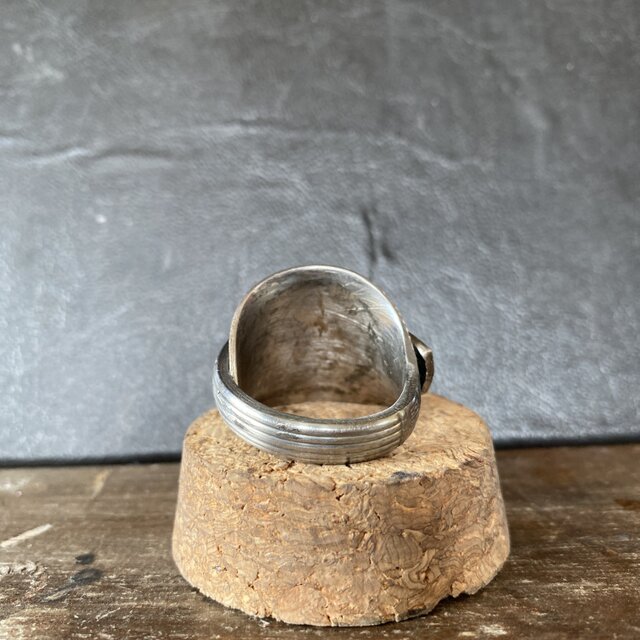 ハンドメイドリングno.32 シルバーアクセサリー スプーンリング 手作り指輪 | iichi 日々の暮らしを心地よくするハンドメイドやアンティークのマーケットプレイス