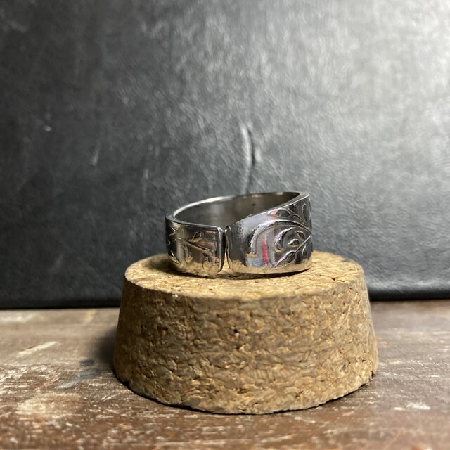 ハンドメイドリングno.42 シルバーアクセサリー スプーンリング 手作り指輪 | iichi 日々の暮らしを心地よくするハンドメイドやアンティークのマーケットプレイス