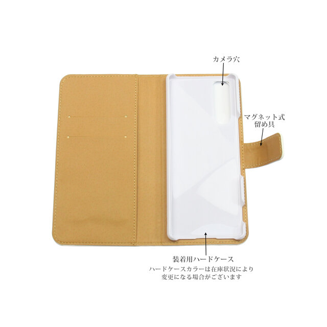 Android シンプル手帳型スマホケース（カメラ穴あり/はめ込みタイプ）【桜月（New Design）】 | iichi 日々の暮らしを心地よくするハンドメイドやアンティークのマーケットプレイス