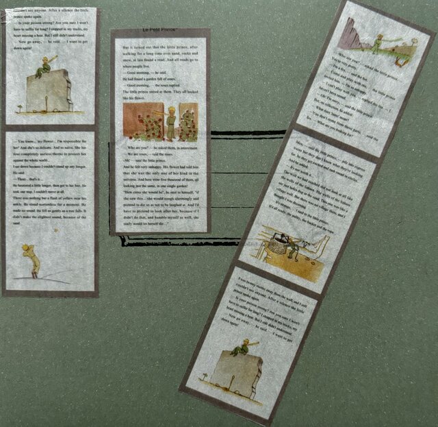 星の王子様 旅路で出会う人々 マスキングテープ2個Set | iichi 日々の暮らしを心地よくするハンドメイドやアンティークのマーケットプレイス