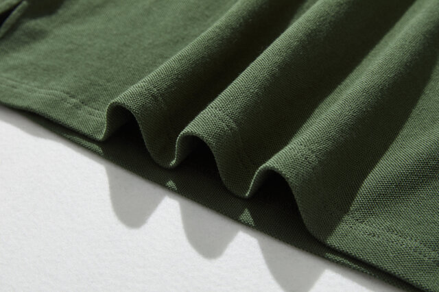 春と夏にぴったり！ ラフで動きやすいポロカラーワンピース グリーン 250303-2 | iichi 日々の暮らしを心地よくするハンドメイドやアンティークのマーケットプレイス