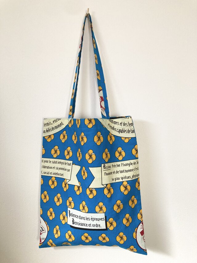 Tote bag L -pigeon- | iichi 日々の暮らしを心地よくするハンドメイドやアンティークのマーケットプレイス