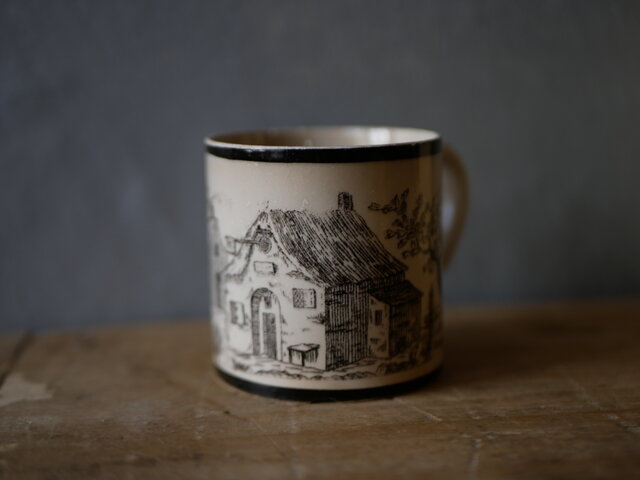 CHOISY グリサイユ カップ＆ソーサー ショワジー フランスアンティーク アンティークのある暮らし | iichi 日々の暮らしを心地よくするハンドメイドやアンティークのマーケットプレイス