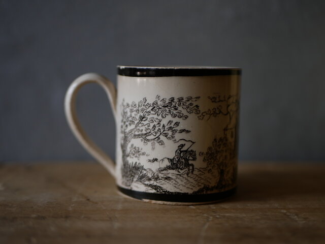 CHOISY グリサイユ カップ＆ソーサー ショワジー フランスアンティーク アンティークのある暮らし | iichi 日々の暮らしを心地よくするハンドメイドやアンティークのマーケットプレイス