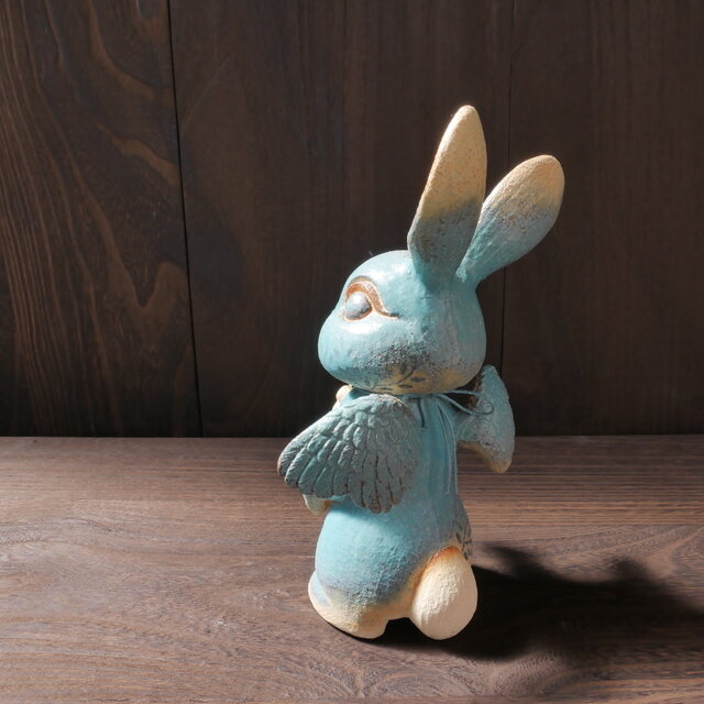 翼の空色葉影うさぎと小鳥 no.40 | iichi 日々の暮らしを心地よくするハンドメイドやアンティークのマーケットプレイス