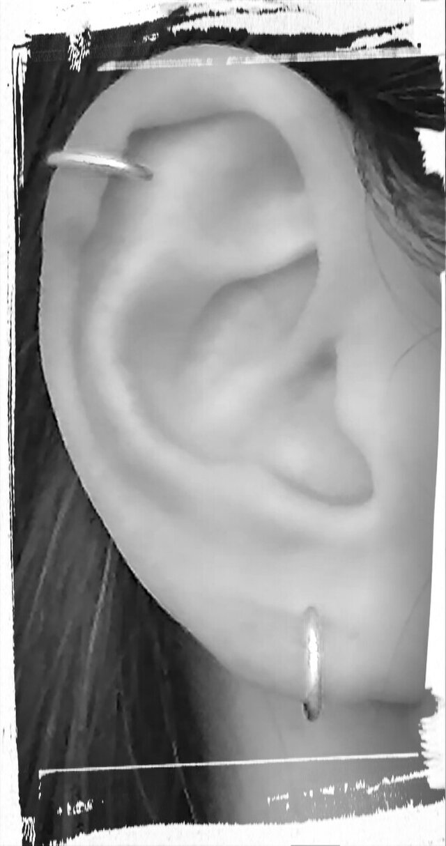 〈痛くない〉〈挟めるだけ〉～2Way～ピンクシンプルリングイヤーカフ・イヤリング(直径約10㎜太さ約1㎜)(調節可) | iichi 日々の暮らしを心地よくするハンドメイドやアンティークの ...