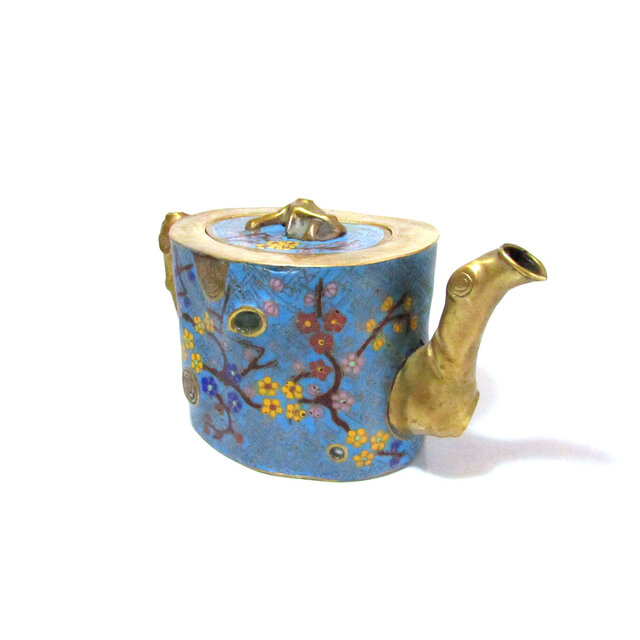 China Vintage Jing-tai-lan Teapot | iichi 日々の暮らしを心地よくするハンドメイドやアンティークのマーケットプレイス