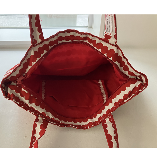 太陽の恵みを運ぶビタミンカラーエコバッグ-aka | iichi 日々の暮らしを心地よくするハンドメイドやアンティークのマーケットプレイス