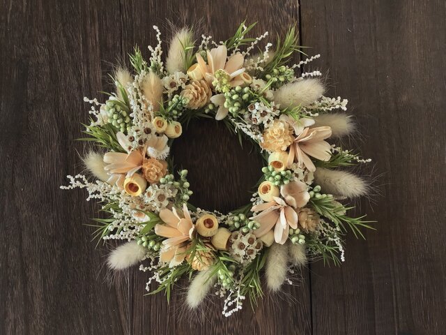 ミニリースE(17cm) | iichi 日々の暮らしを心地よくするハンドメイドやアンティークのマーケットプレイス