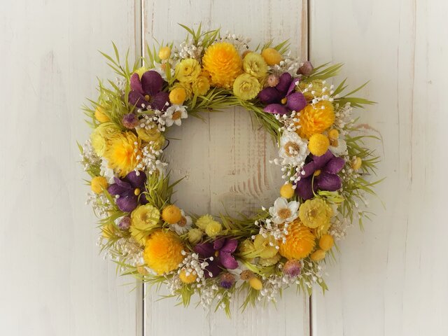 ミニリースG(14cm) | iichi 日々の暮らしを心地よくするハンドメイドやアンティークのマーケットプレイス