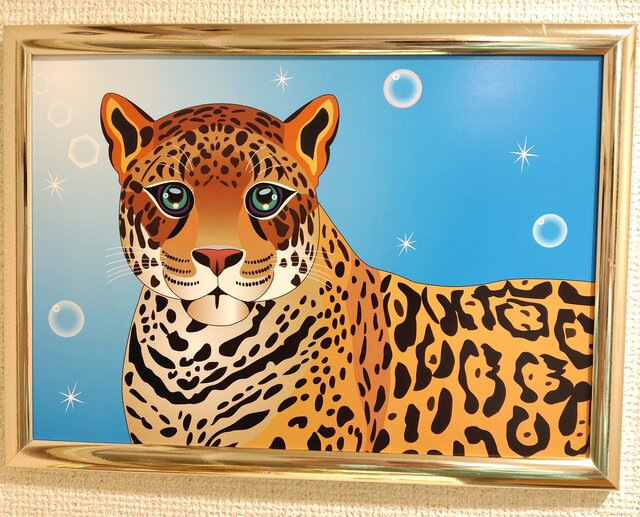 ポスター ジャガー (A4サイズ) | iichi 日々の暮らしを心地よくするハンドメイドやアンティークのマーケットプレイス