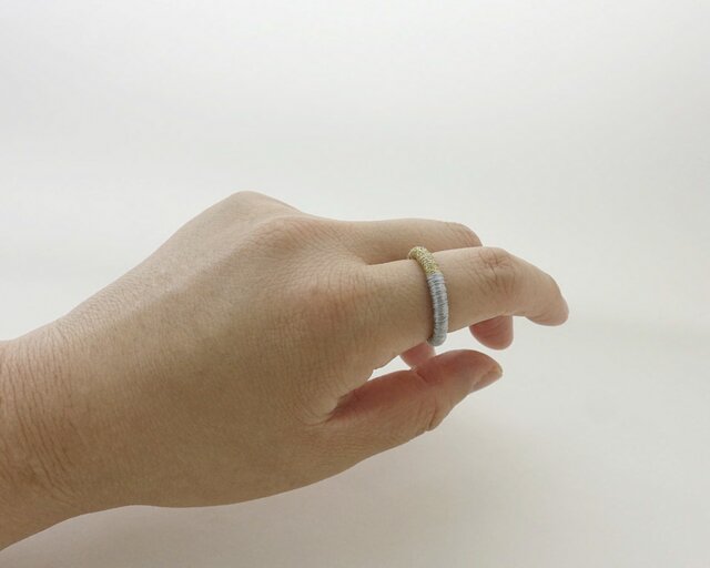 [coil] ring/cuff-L | iichi 日々の暮らしを心地よくするハンドメイドやアンティークのマーケットプレイス