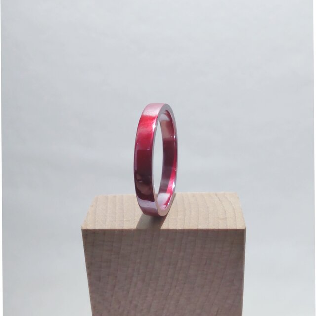 【緋銅】平打ちリング3mm幅 | iichi 日々の暮らしを心地よくするハンドメイドやアンティークのマーケットプレイス