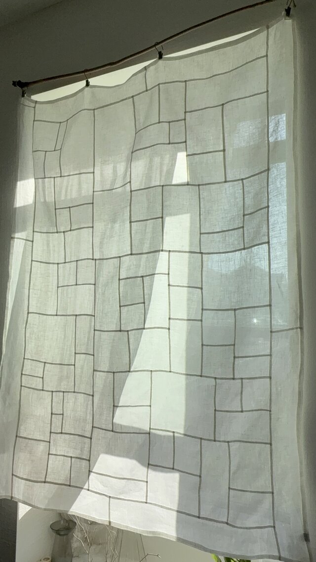 潔い良い真っ白なポジャギ no.9 | iichi 日々の暮らしを心地よくするハンドメイドやアンティークのマーケットプレイス