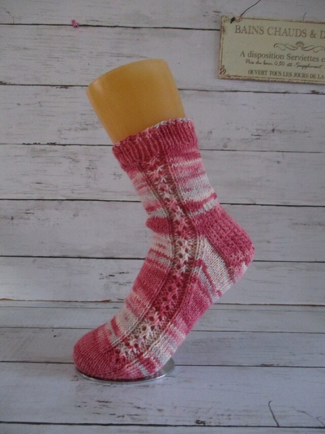 冷え取りソックス Opal Cotton KFS 216 ルビー | iichi 日々の暮らしを心地よくするハンドメイドやアンティークのマーケットプレイス