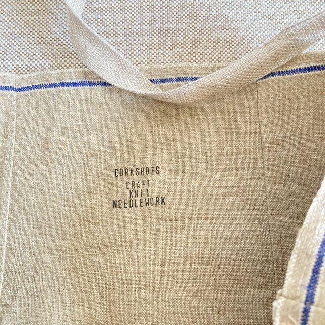 ドイツアンティークリネンクロスのエコトート*#11 | iichi 日々の暮らしを心地よくするハンドメイドやアンティークのマーケットプレイス