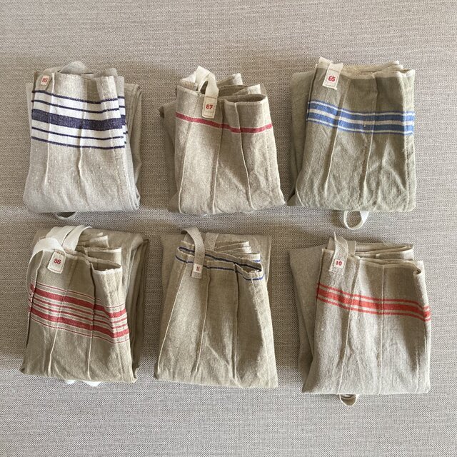 ドイツアンティークリネンクロスのエコトート*#85 | iichi 日々の暮らしを心地よくするハンドメイドやアンティークのマーケットプレイス