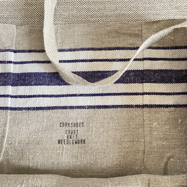 ドイツアンティークリネンクロスのエコトート*#85 | iichi 日々の暮らしを心地よくするハンドメイドやアンティークのマーケットプレイス