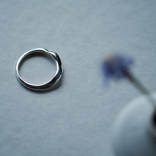 さざ波 リング シルバー925 | iichi 日々の暮らしを心地よくするハンドメイドやアンティークのマーケットプレイス