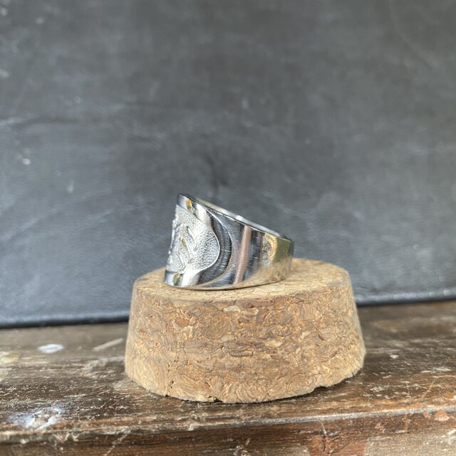 ハンドメイドリングno.147 シルバーアクセサリー スプーンリング 手作り指輪 | iichi 日々の暮らしを心地よくするハンドメイドやアンティークのマーケットプレイス