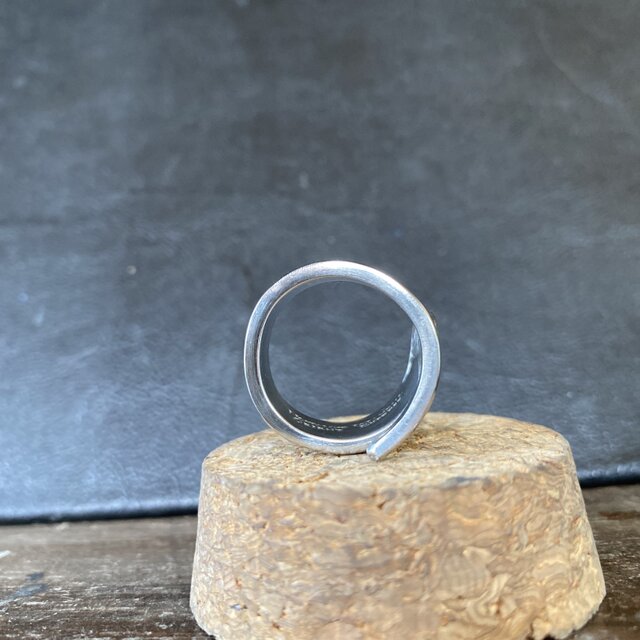 ハンドメイドリングno.151 シルバーアクセサリー スプーンリング 手作り指輪 | iichi 日々の暮らしを心地よくするハンドメイドやアンティークのマーケットプレイス