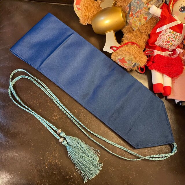 浴衣リメイク セミロング ワンピース ドレス 帯サッシュベルト 和洋折衷 淡く透けるようなピンクとブルーの花々。 W-517 | iichi 日々の暮らしを心地よくするハンドメイドや ...