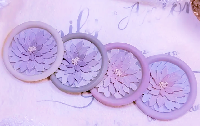 シーリングワックスヘッド FLOWER | iichi 日々の暮らしを心地よくするハンドメイドやアンティークのマーケットプレイス