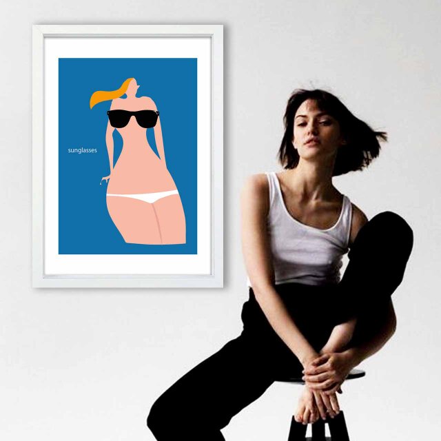 サングラス 送料無料 イラスト たのしくなるお部屋へ ポスター アートポスター アートsei検索新着順 3477 | iichi 日々の暮らしを心地よくするハンドメイドやアンティークの ...