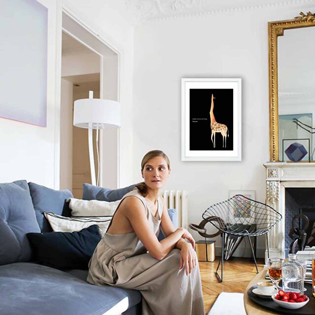 ストッキング キリン 送料無料 イラスト たのしくなるお部屋へ ポスター アートポスター アートsei検索新着順 3476 | iichi 日々の暮らしを心地よくするハンドメイドやアンティーク ...