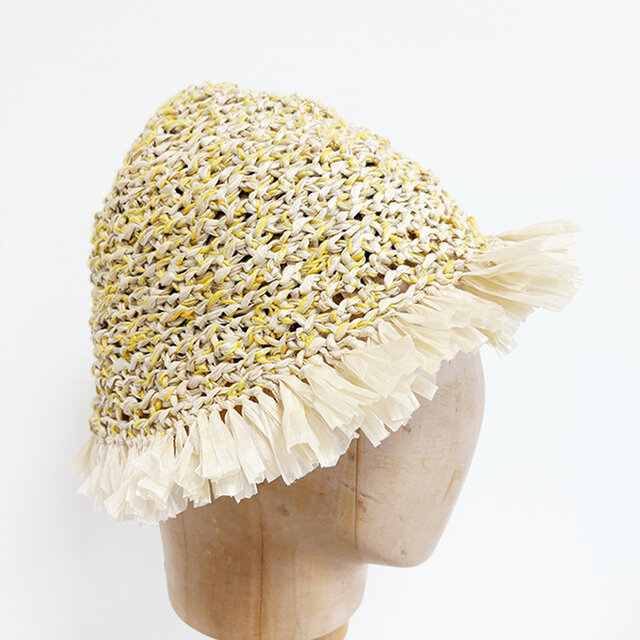 Sunny hat (レモン) | iichi 日々の暮らしを心地よくするハンドメイドやアンティークのマーケットプレイス