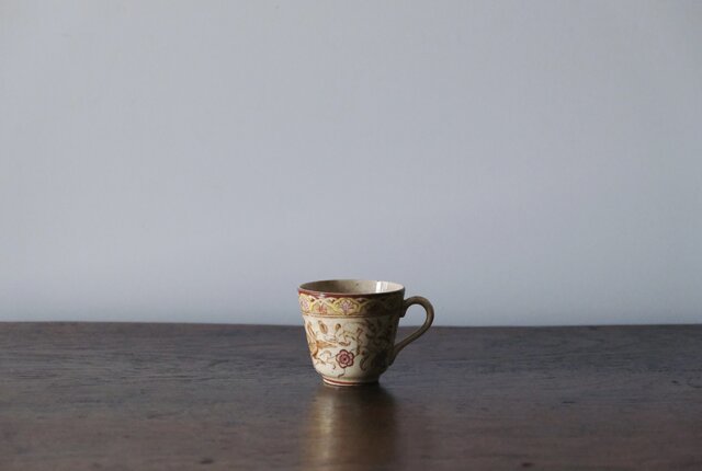ショワジールロワ Choisy le Roi カップ シノワズリ フランス アンティーク b 0501294 | iichi 日々の暮らしを心地よくするハンドメイドやアンティークのマーケットプレイス