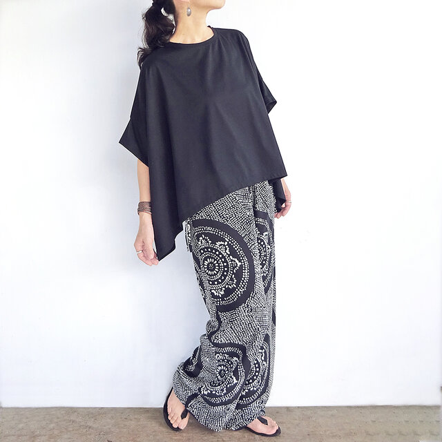 複数枚購入でお得♪ テントラインTシャツ（杢グレー） | iichi 日々の暮らしを心地よくするハンドメイドやアンティークのマーケットプレイス