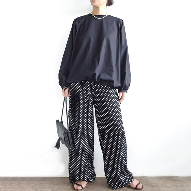 レーヨンサイドリボンイージーパンツ（エスニック） | iichi 日々の暮らしを心地よくするハンドメイドやアンティークのマーケットプレイス