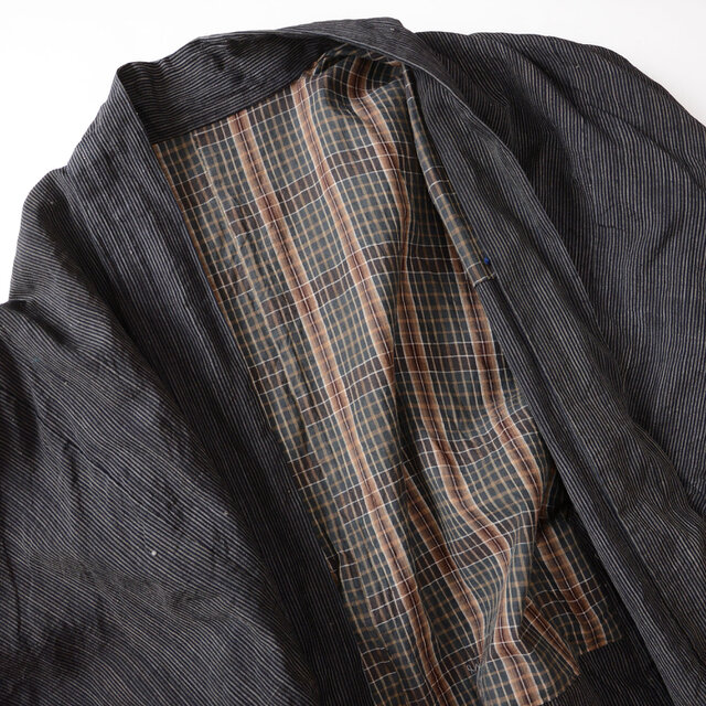 昭和初期 縞模様ジャパンヴィンテージ羽織｜メンズ 和モダンスタイル 着物カーディガン Japanese Vintage | iichi 日々の暮らしを心地よくするハンドメイドやアンティークの ...