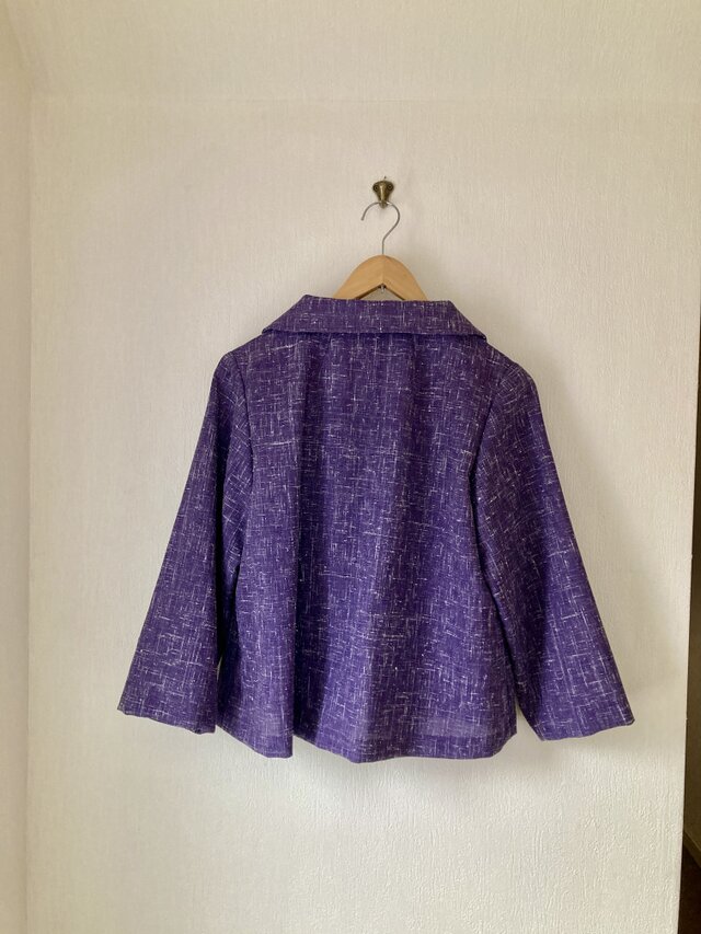 麻混のジャケットーP | iichi 日々の暮らしを心地よくするハンドメイドやアンティークのマーケットプレイス