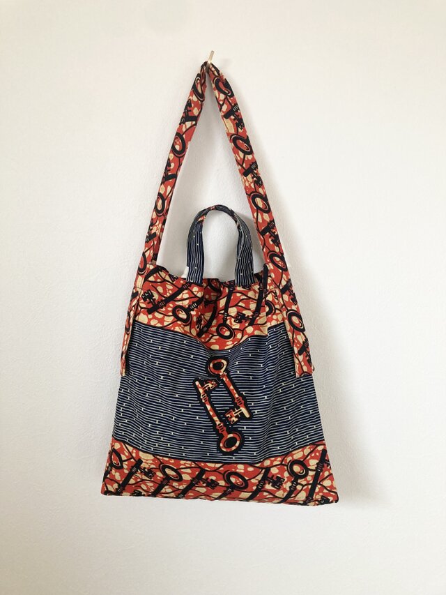 2way bag -key- | iichi 日々の暮らしを心地よくするハンドメイドやアンティークのマーケットプレイス