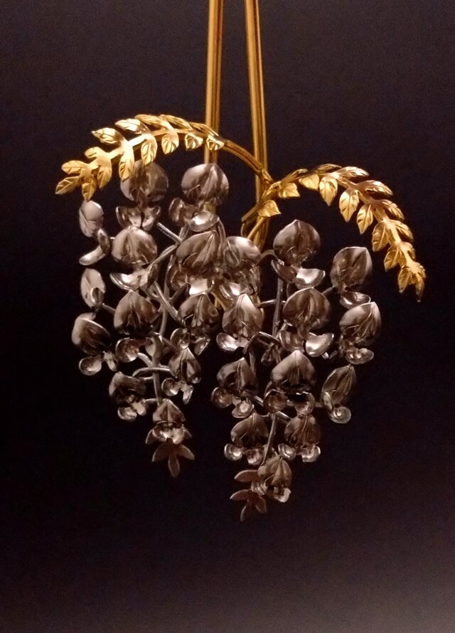 藤の簪No4 (足の長さ12cm) | iichi 日々の暮らしを心地よくするハンドメイドやアンティークのマーケットプレイス