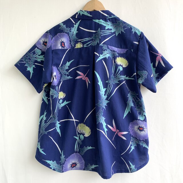 浴衣アロハシャツMLサイズ | iichi 日々の暮らしを心地よくするハンドメイドやアンティークのマーケットプレイス