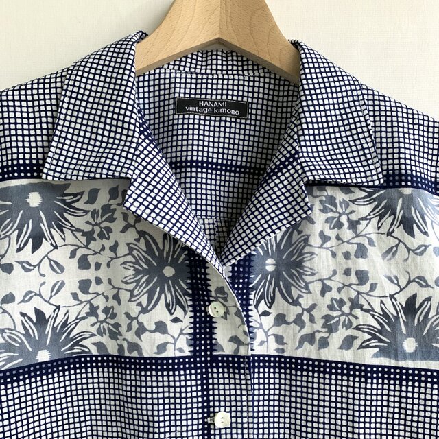 浴衣アロハシャツMLサイズ | iichi 日々の暮らしを心地よくするハンドメイドやアンティークのマーケットプレイス