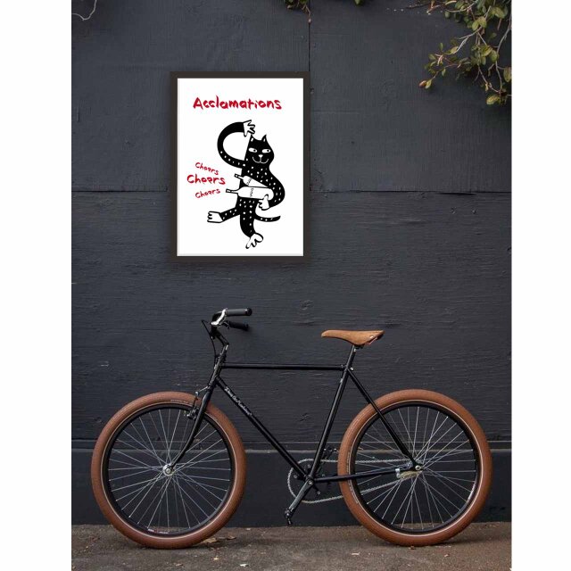 カンパーイ ネコ 送料無料 イラスト たのしくなるお部屋へ ポスター アートポスター アートsei検索新着順 3012 | iichi 日々の暮らしを心地よくするハンドメイドやアンティークの ...