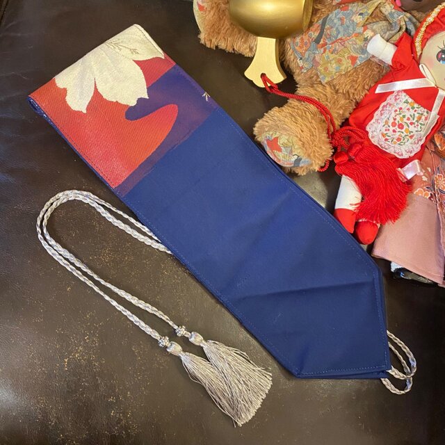 着物 リメイク ワンピース ドレス 洗える 化繊 和洋折衷 秋の迷宮を歩いて、白い花に出会う。 KW-963 | iichi 日々の暮らしを心地よくするハンドメイドやアンティークのマーケットプレイス