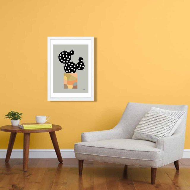 キャラクターサボテン 送料無料 イラスト アート ポスター アートポスター A4 アート/sei検索 3282 | iichi 日々の暮らしを心地よくするハンドメイドやアンティークのマーケットプレイス