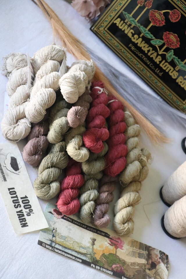 100%蓮糸(藕絲)Normal | iichi 日々の暮らしを心地よくするハンドメイドやアンティークのマーケットプレイス