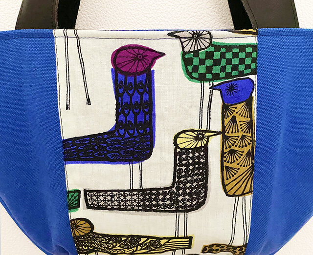 ※送料無料 ミナペルホネン「minging」丸底かばん | iichi 日々の暮らしを心地よくするハンドメイドやアンティークのマーケットプレイス